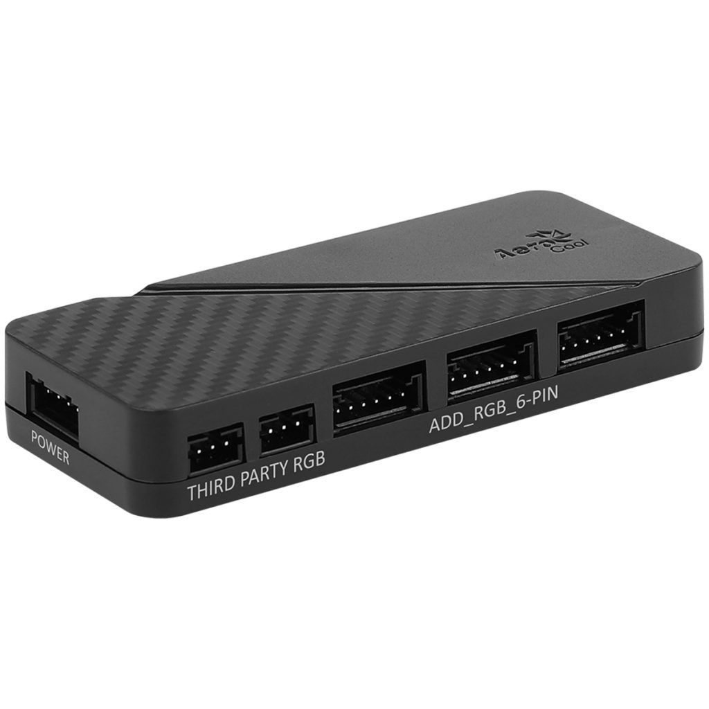 Kit de 3 Ventiladores AeroCool Eclipse 12 PRO / ARGB / con Hub H66F ...